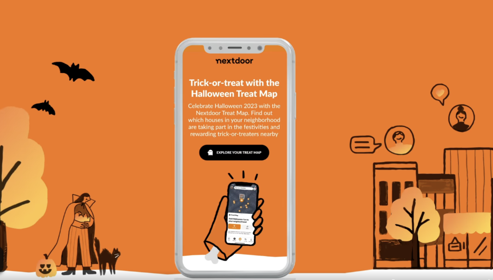 Treat Map 2023 - Nextdoor Blog CAen